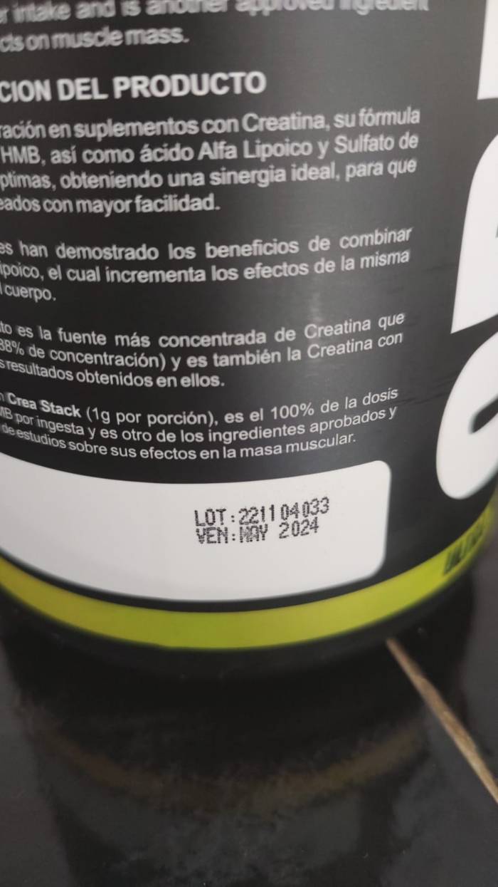 CREA STACK frutos rojos 1.3 Lb (600g)